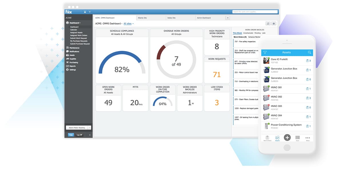CMMS Features that Matter | Fiix from Rockwell Automation | Agilix ...