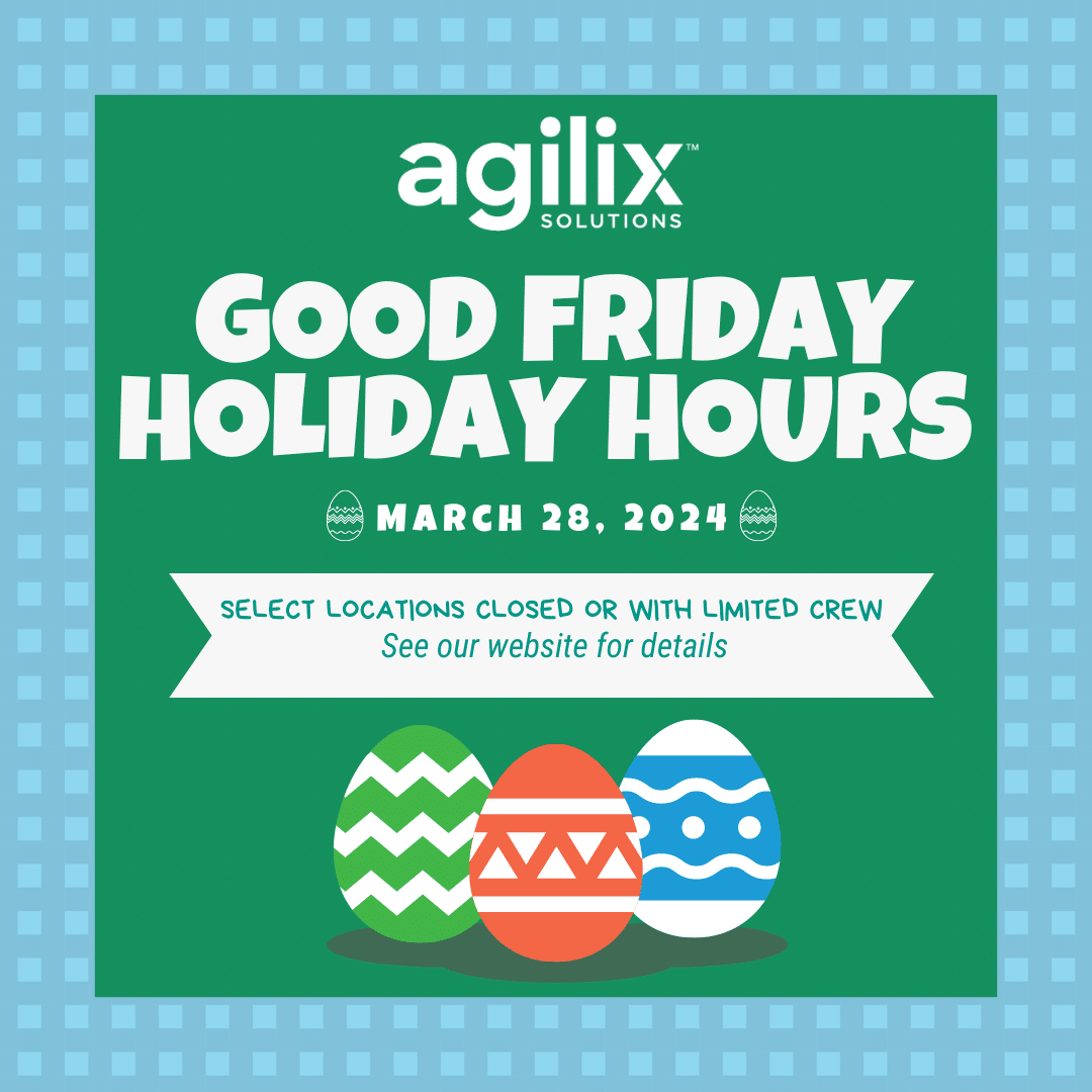 Holiday Hours - Agilix Solutions