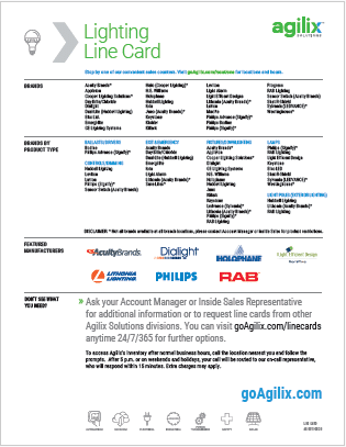 Line Cards - Agilix Solutions